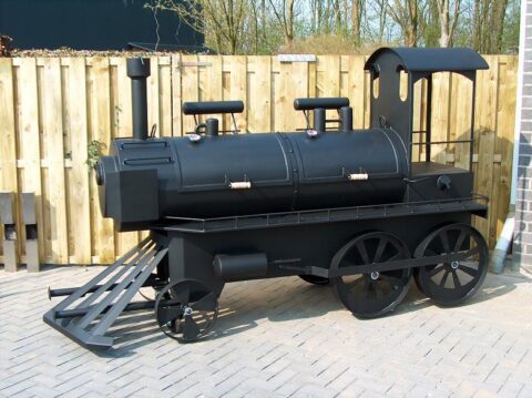 barbecuepakket oklahoma country smoker train
